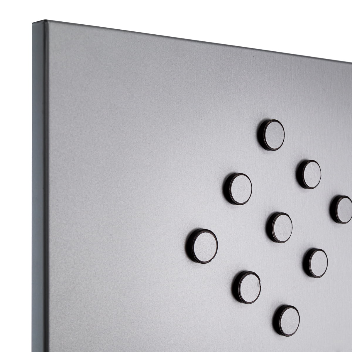 Íma Para Mural Magnético - Prata Fosco - Kit 200 unid. - ADEQUADRO